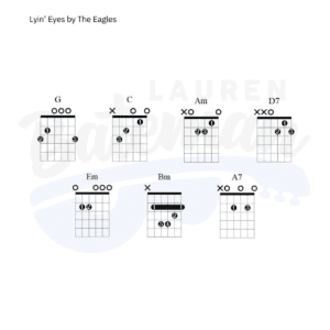 Lyin Eyes Chords & Guitar Lesson - Lauren Bateman Guitar